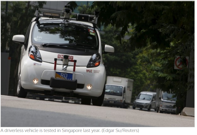 Singapore Unveils “Real” Self-Driving Taxis (No Steering Wheel, No ...