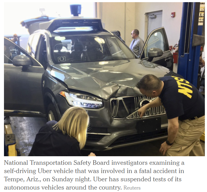 Uber vs Waymo: Another Look at the Fatal Crash – MishTalk