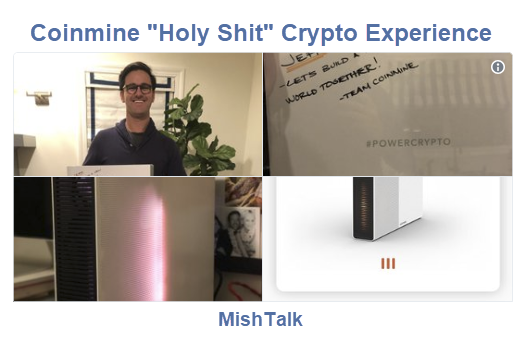 Mining Suckers: Coinmine “Holy Shit” Scheme – MishTalk