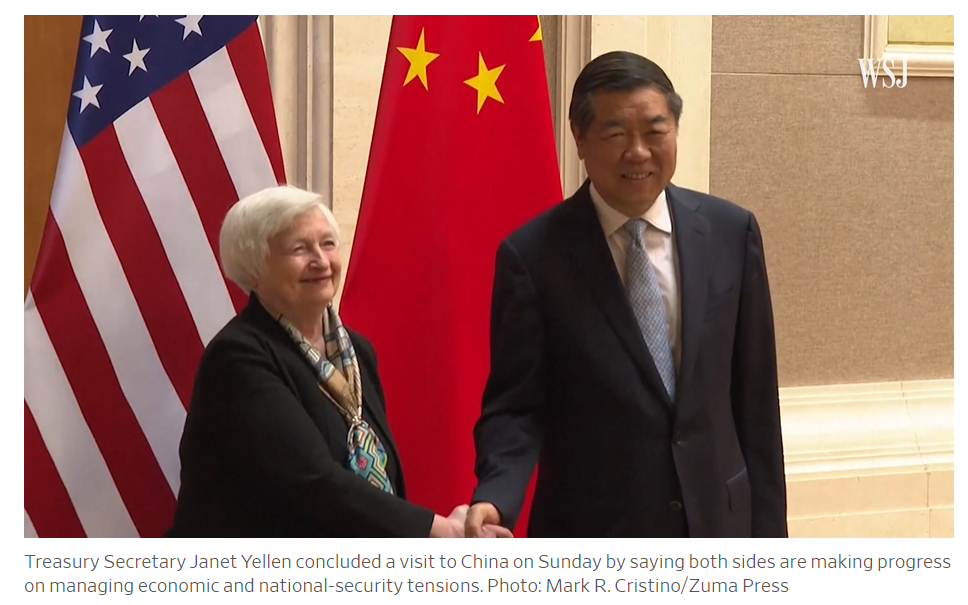 A Yellen Breakthrough and Rainbows Over China? – MishTalk