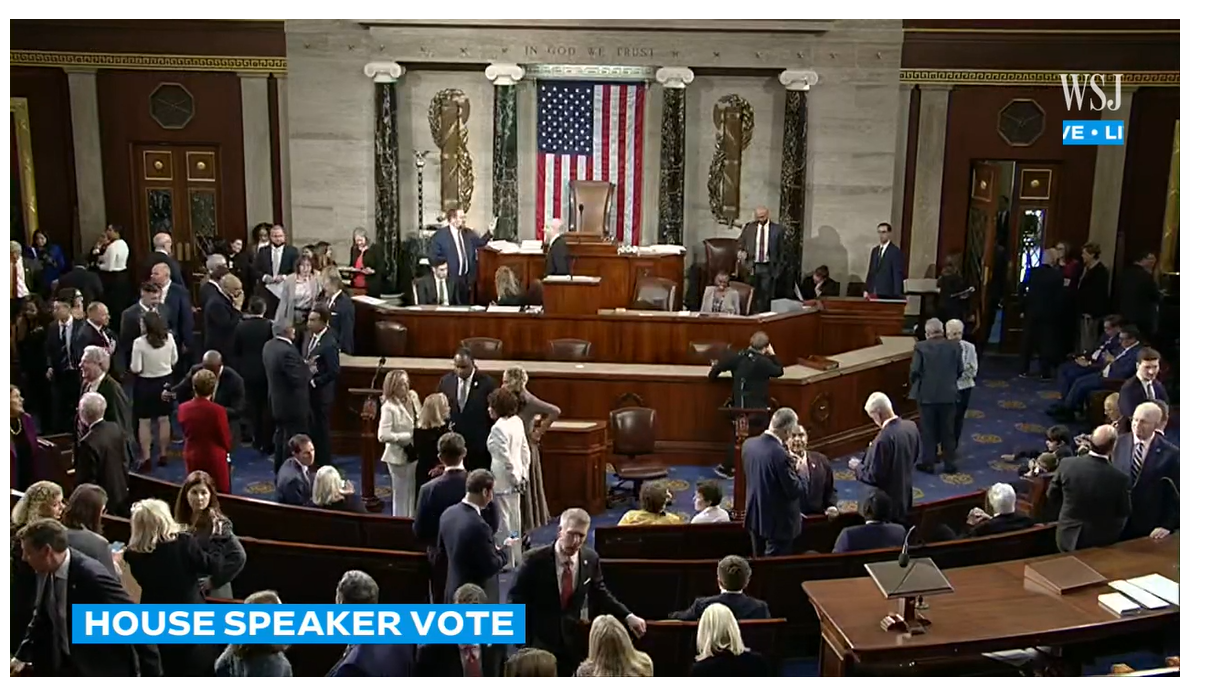 Johnson Elected Speaker, Vote Held Open, Two Republicans Switch – MishTalk