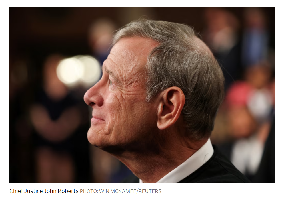 Supreme Court Justice Roberts Issues Warning to the Trump Cancel ...