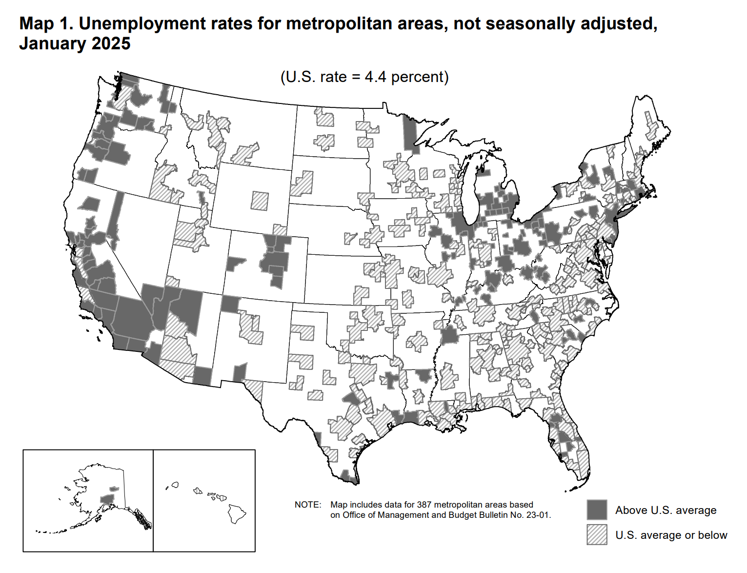 Unemployment Rates Rise in 290 of the 387 Metropolitan Areas – MishTalk