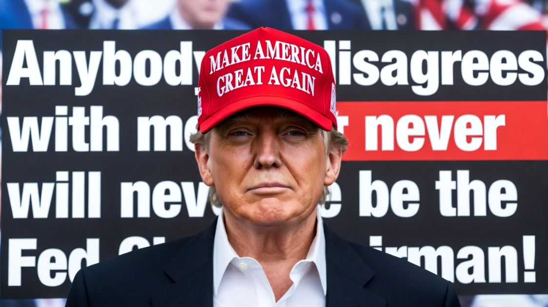 The Trump Rule: “Anybody that disagrees with me will never be the Fed ...