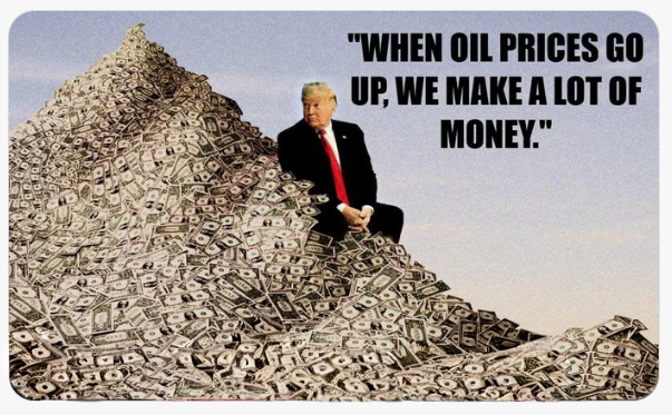 Trump’s New Campaign Idea “When Oil Prices Go Up, We Make Lots of Money ...